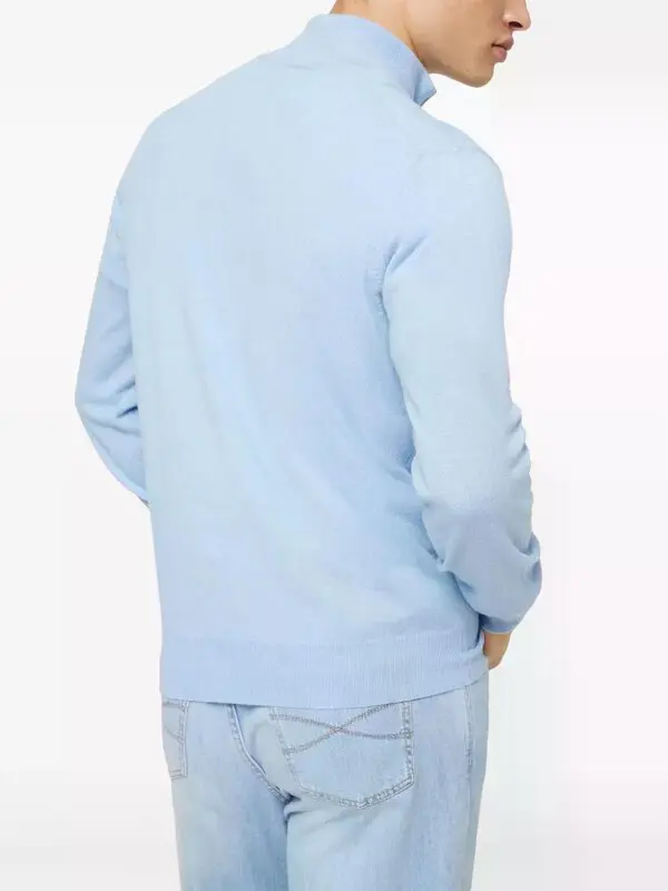 Brunello Cucinelli Zip-up Cashmere Jumper