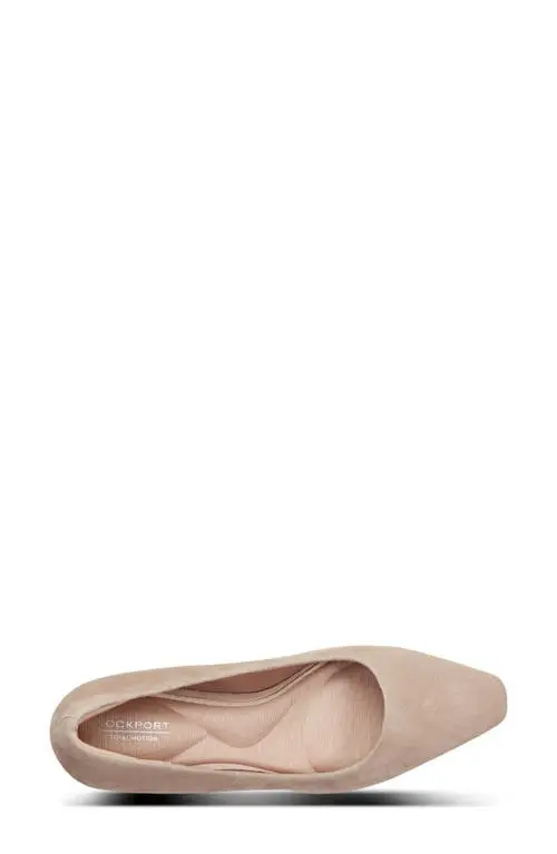 Rockport Almond Toe Pump - Taupe