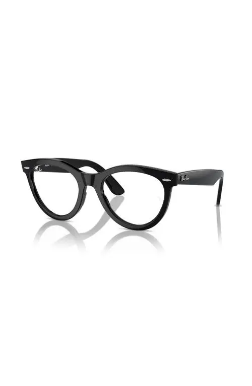 Ray-ban Round Optical Eyeglasses - Black