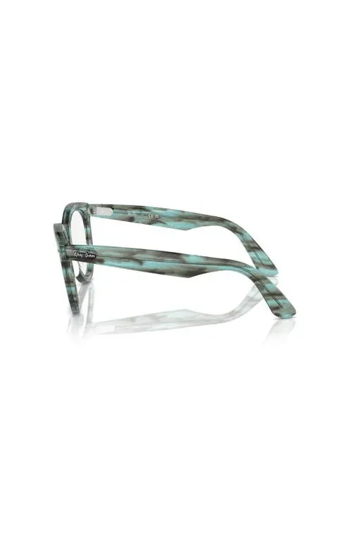 Ray-ban Round Optical Eyeglasses - Green