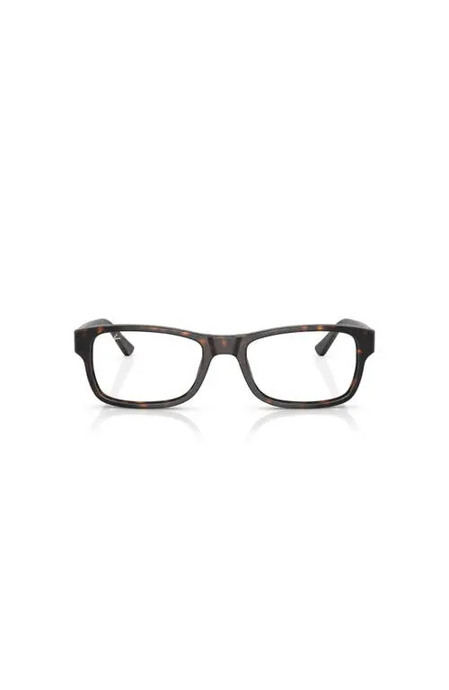 Ray-ban 55mm Square Full Rim Eyeglasses