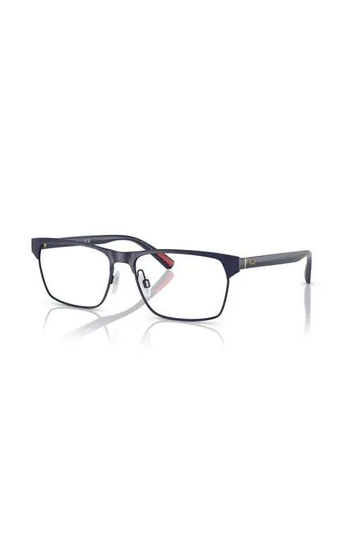 Polo Ralph Lauren 57mm Rectangle Eyeglasses - Blue