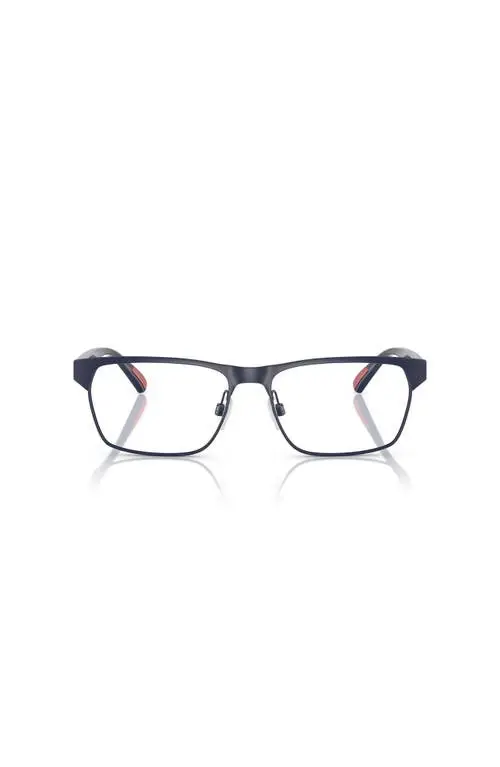 Polo Ralph Lauren 57mm Rectangle Eyeglasses - Blue