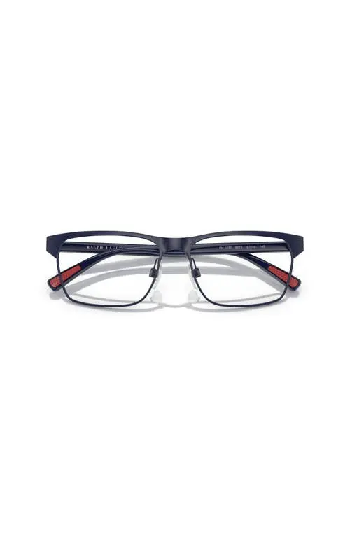 Polo Ralph Lauren 57mm Rectangle Eyeglasses - Blue