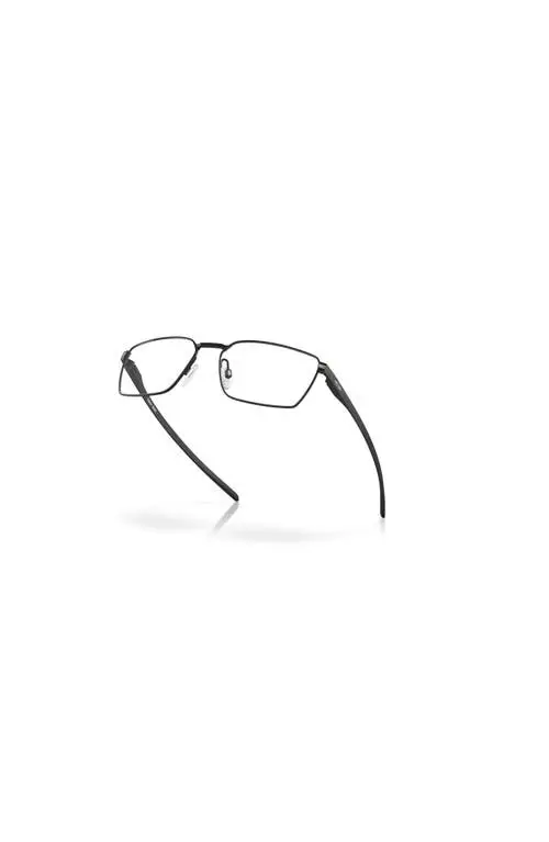 Oakley 53mm Rectangle Full Rim Optical Glasses - Black