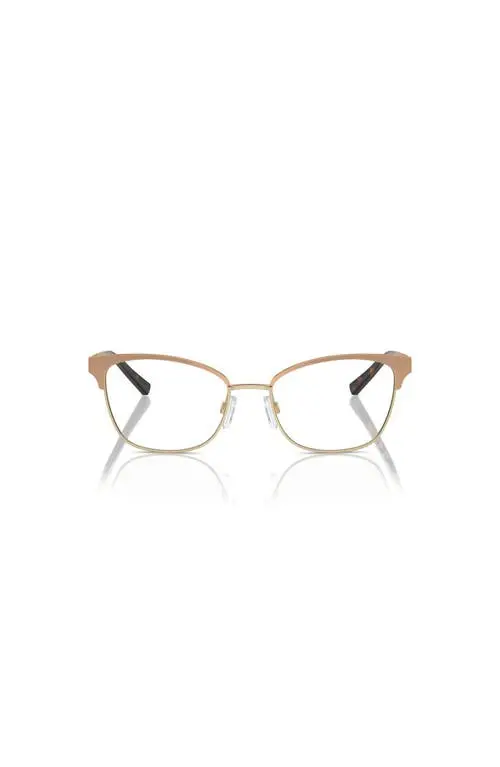 Michael Kors 51mm Cat Eye Optical Glasses - Copper
