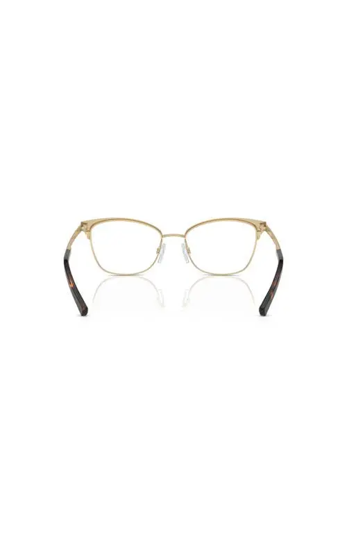 Michael Kors 51mm Cat Eye Optical Glasses - Copper