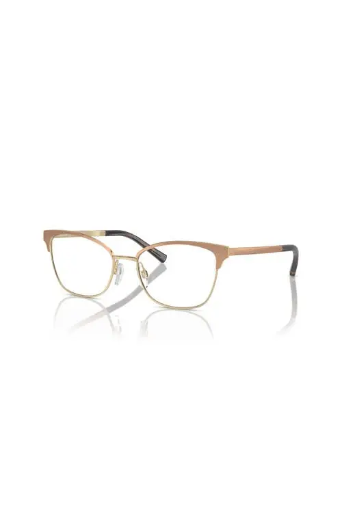 Michael Kors 51mm Cat Eye Optical Glasses - Copper