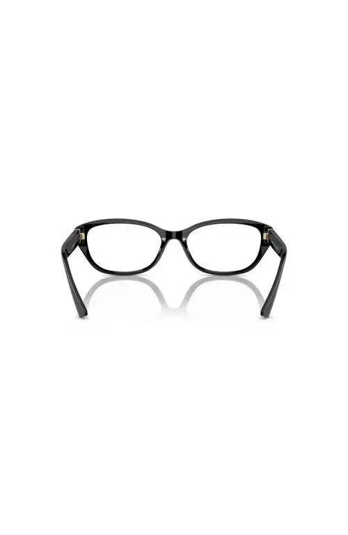 JIMMY CHOO 55mm Oval Optical Glasses - Black