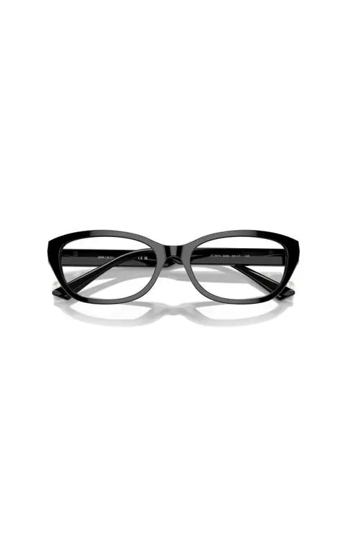 JIMMY CHOO 55mm Oval Optical Glasses