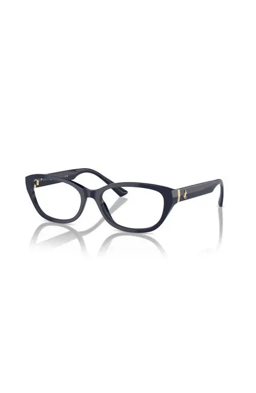 JIMMY CHOO 55mm Oval Optical Glasses - Blue