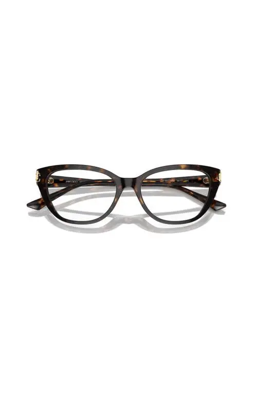 JIMMY CHOO 54mm Cat Eye Optical Glasses