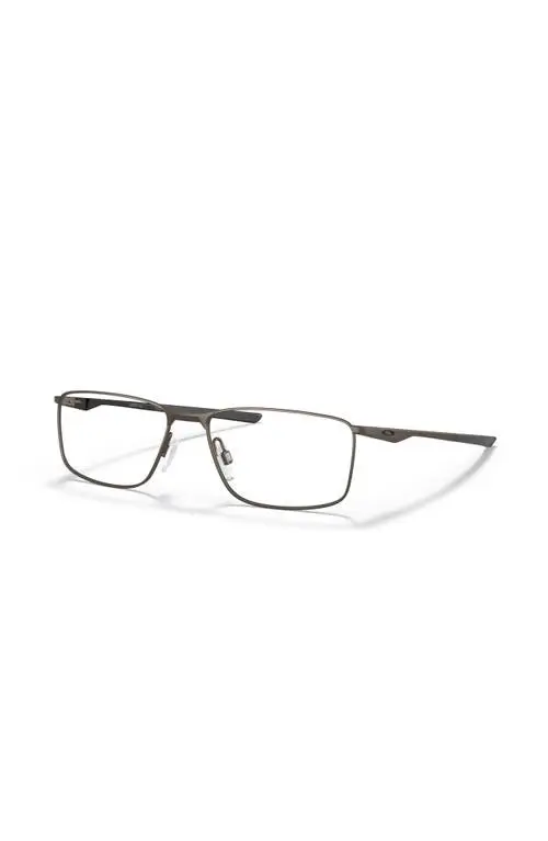 Oakley 55mm Rectangle Optical Glasses - Brown