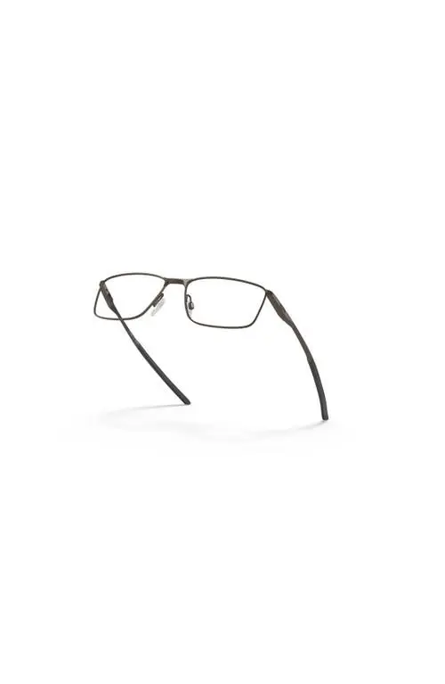 Oakley 55mm Rectangle Optical Glasses - Brown