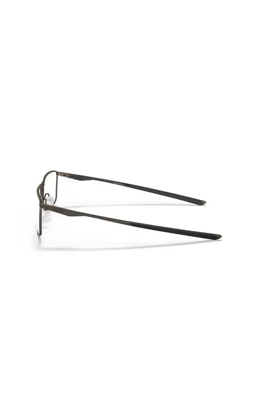 Oakley 55mm Rectangle Optical Glasses - Brown