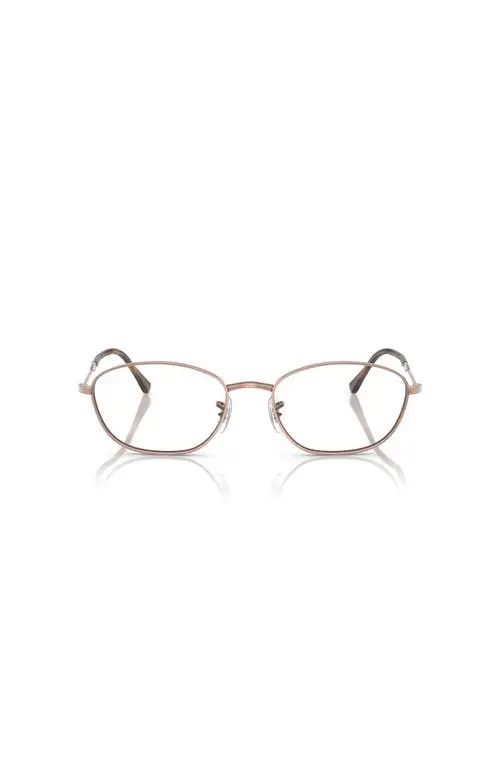 Ray-ban Irregular Metal Eyeglasses - Copper