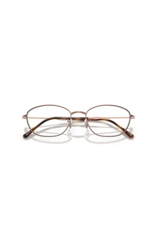 Ray-ban Irregular Metal Eyeglasses - Copper
