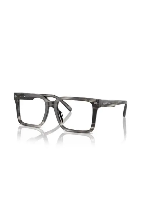 Michael Kors 54mm Square Optical Glasses - Black