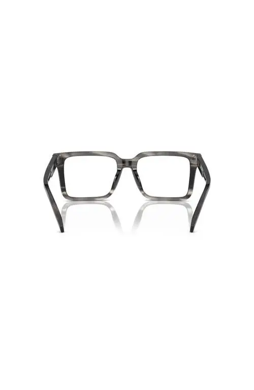 Michael Kors 54mm Square Optical Glasses - Black
