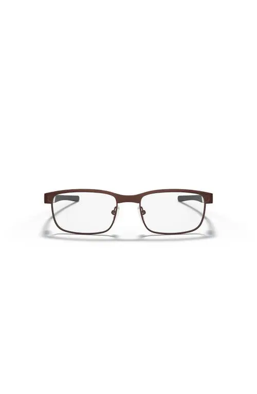 Oakley Surface Plate Titanium Eyeglasses - Brown