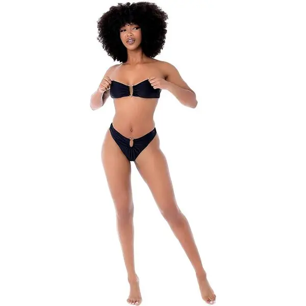 DAI MODA Zeni Two-piece Bikini - Black