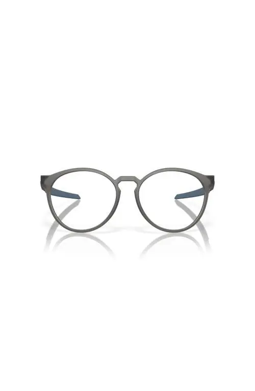 Oakley 53mm Round Eyeglasses - Grey