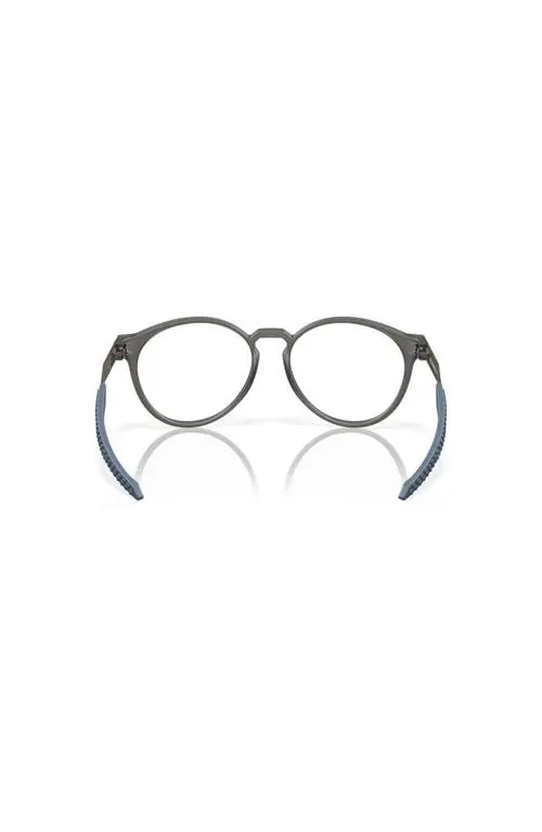 Oakley 53mm Round Eyeglasses - Grey