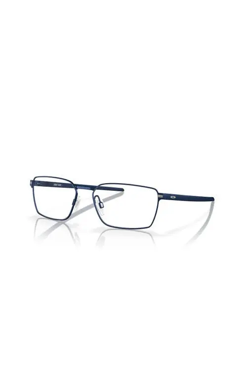 Oakley 55mm Rectangle Optical Glasses - Blue