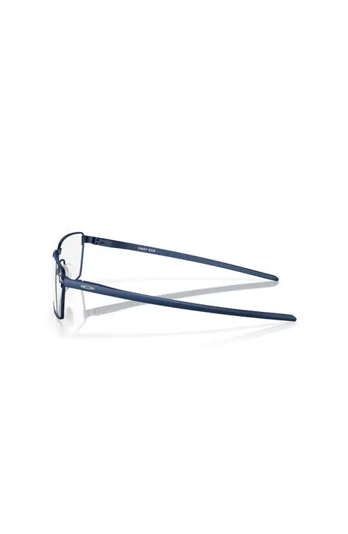 Oakley 55mm Rectangle Optical Glasses - Blue