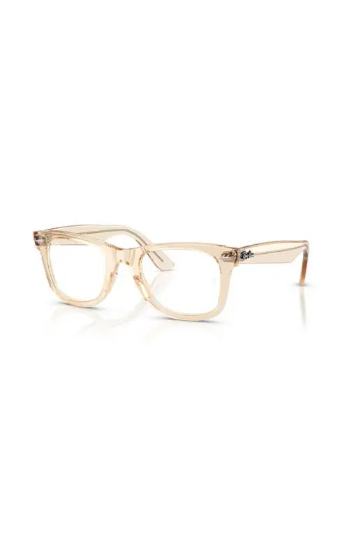 Ray-ban Square Optical Glasses - Pink