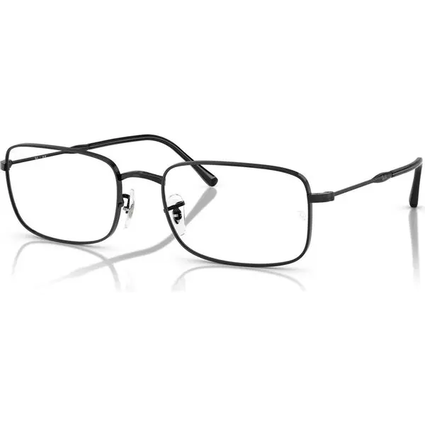 Ray-ban 56mm Irregular Eyeglasses - Black