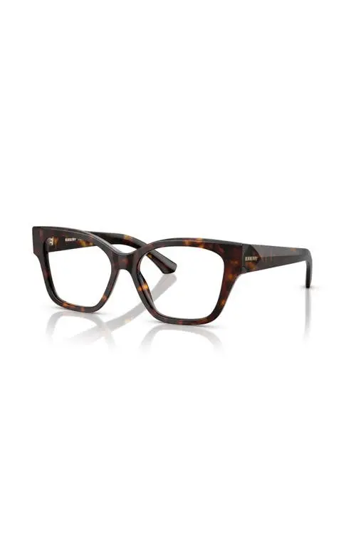 Burberry 52mm Cat Eye Optical Glasses - Brown