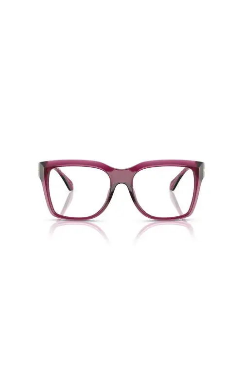Michael Kors 53mm Square Eyeglasses - Pink