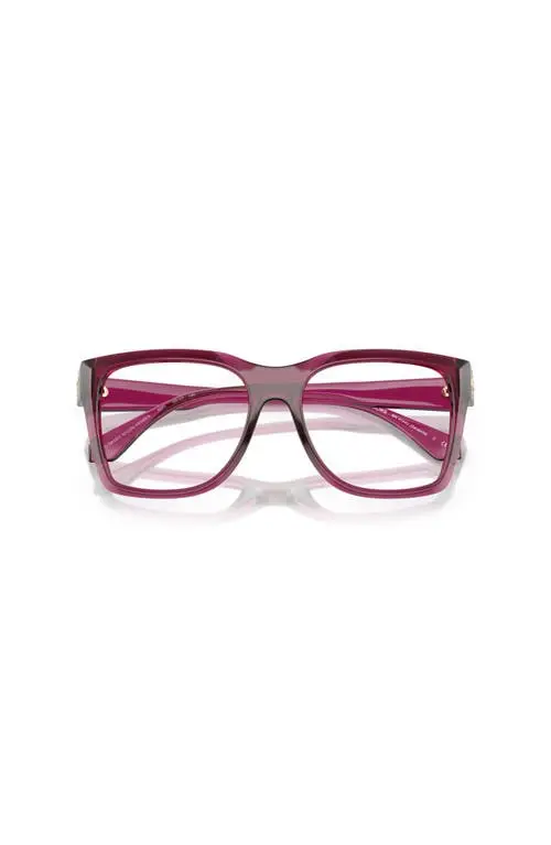 Michael Kors 53mm Square Eyeglasses - Pink