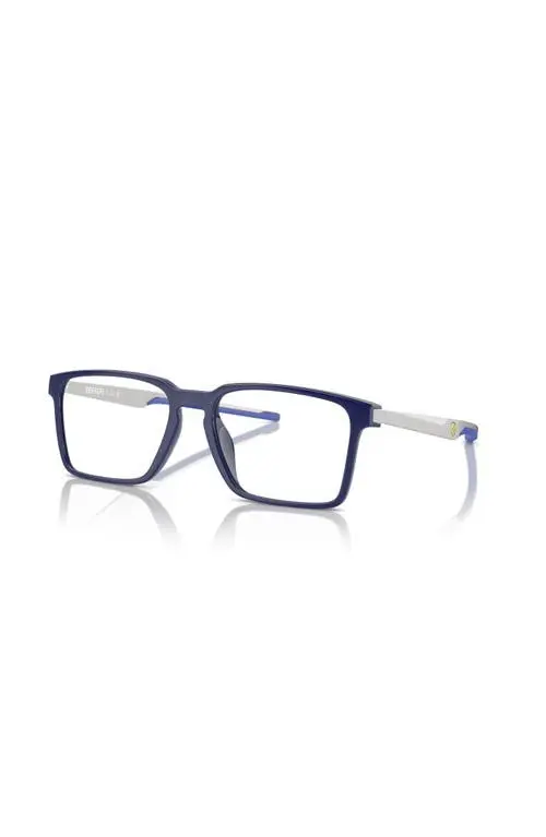 SCUDERIA FERRARI 56mm Rectangle Optical Glasses - Blue
