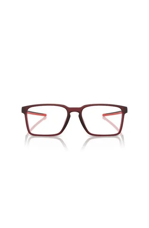 SCUDERIA FERRARI Rectangle Eyeglasses - Red