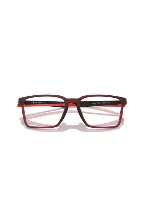 SCUDERIA FERRARI Rectangle Eyeglasses - Red