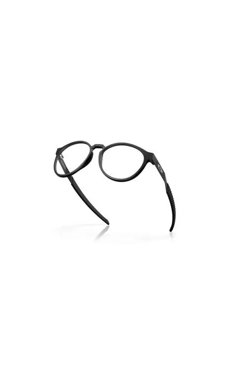 Oakley Round Full Rim Eyeglasses - Black