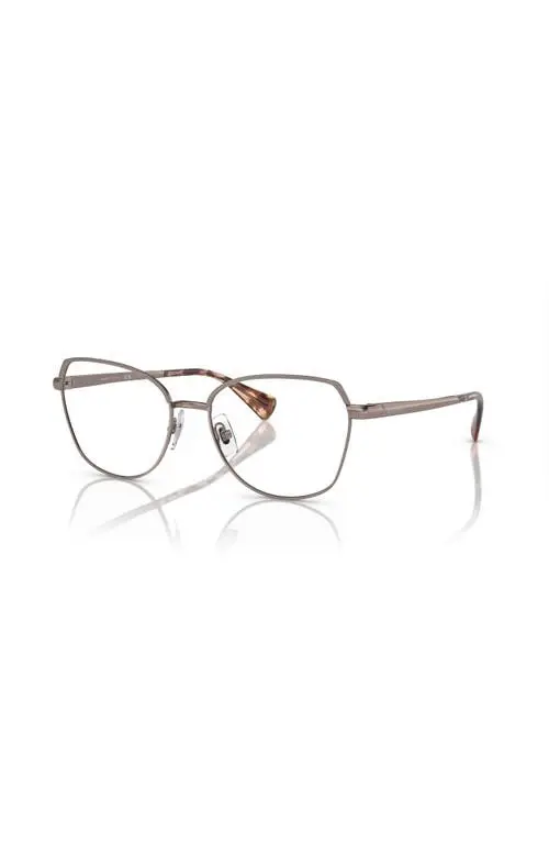 Ralph Lauren 55mm Irregular Full Rim Eyeglasses - Grey