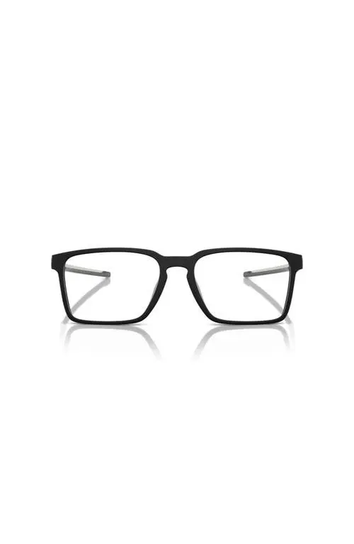 SCUDERIA FERRARI Rectangle Optical Glasses - Black/silver