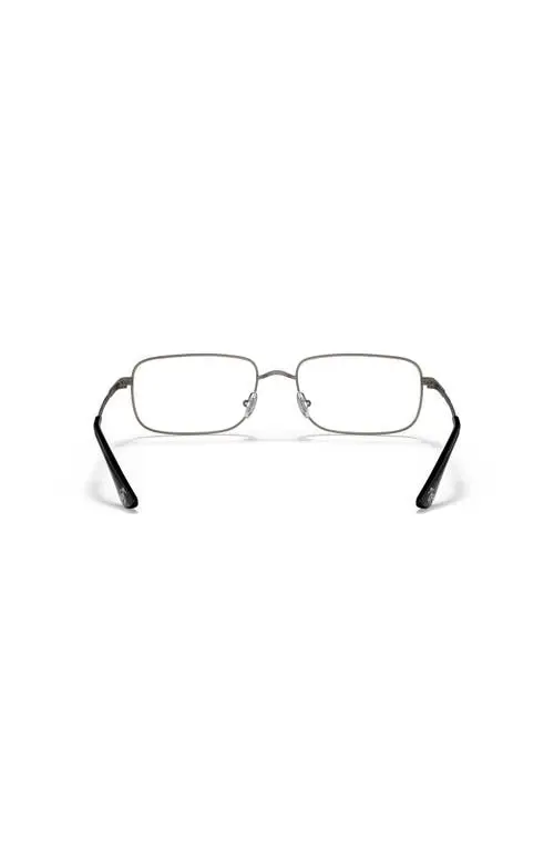 Brooks Brothers Rectangle Metal Eyeglasses