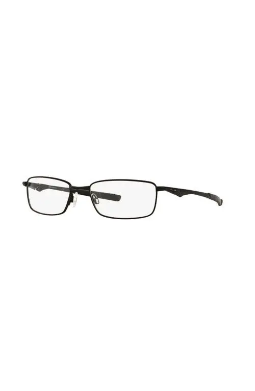 Oakley 53mm Rectangle Optical Glasses - Black
