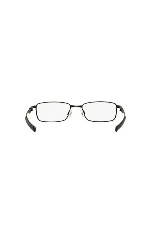 Oakley 53mm Rectangle Optical Glasses - Black