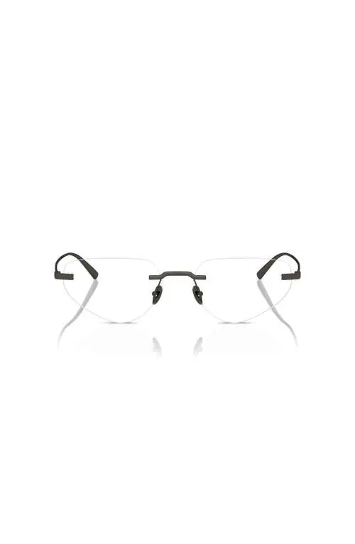 FERRARI 57mm Irregular Optical Glasses - Grey