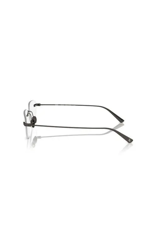 FERRARI 57mm Irregular Optical Glasses - Grey