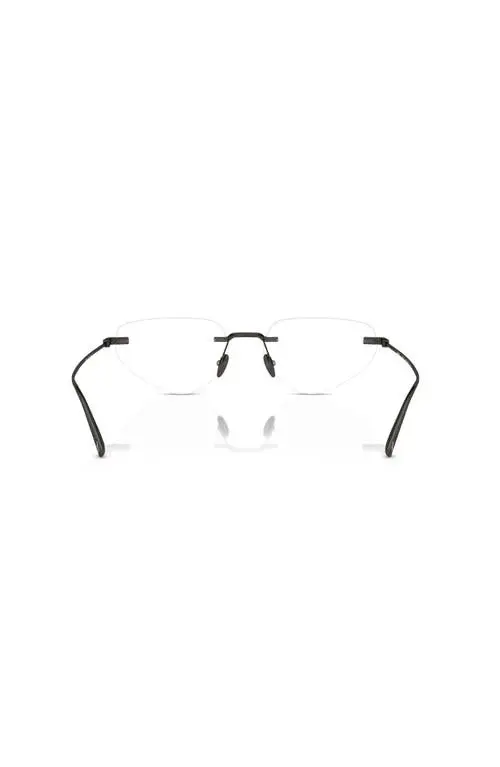 FERRARI 57mm Irregular Optical Glasses - Grey