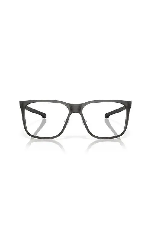 Oakley 58mm Square Full Rim Eyeglasses - Grey