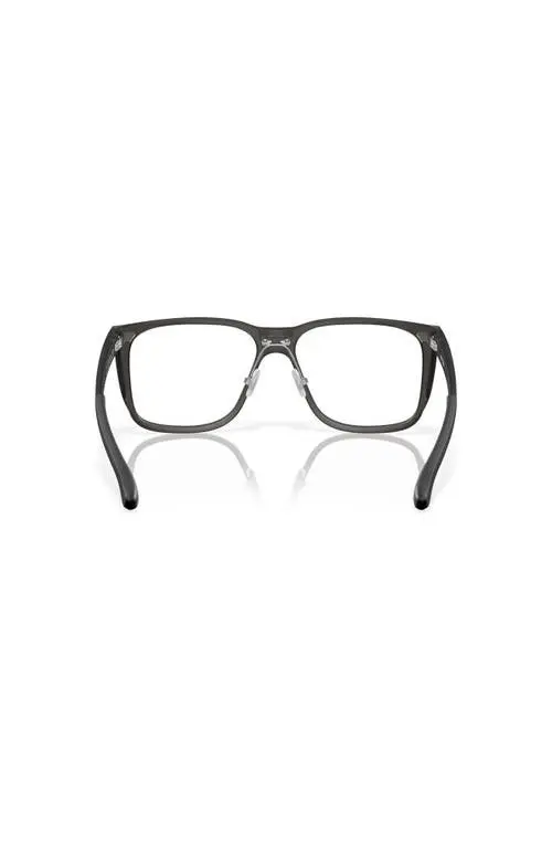 Oakley 58mm Square Full Rim Eyeglasses - Grey