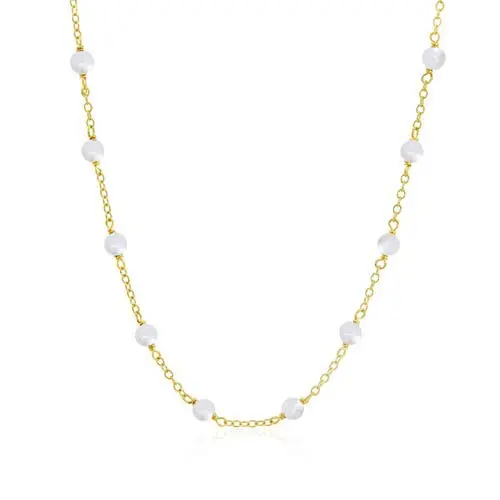 THE LOVERY FINE JEWELRY Bead Chain Necklace - Pearl