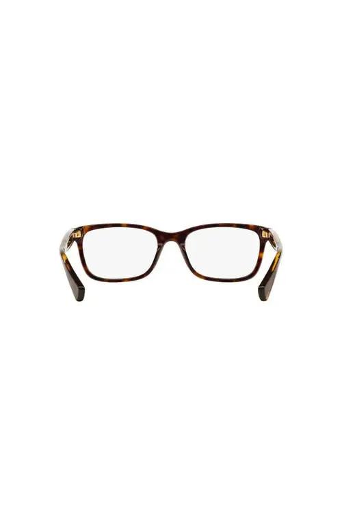 Ralph Lauren Square Acetate Eyeglasses - Tortoise
